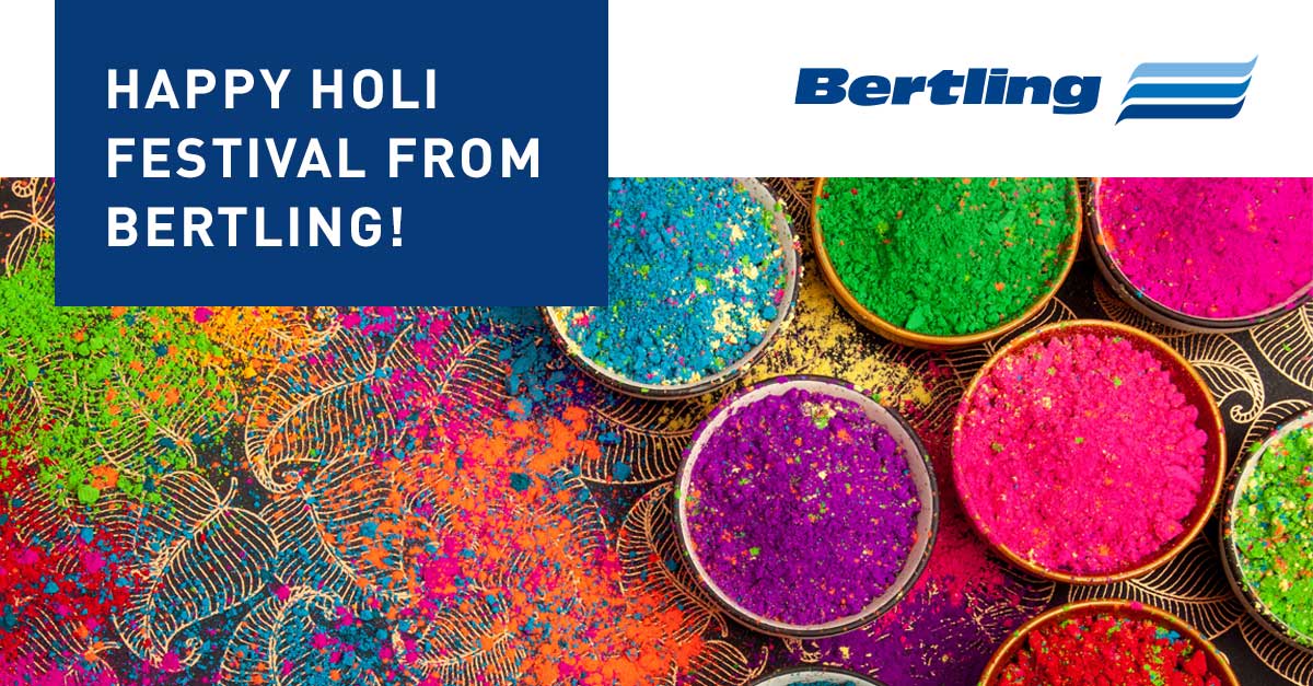 Happy Holi Festival 2025 from Bertling!